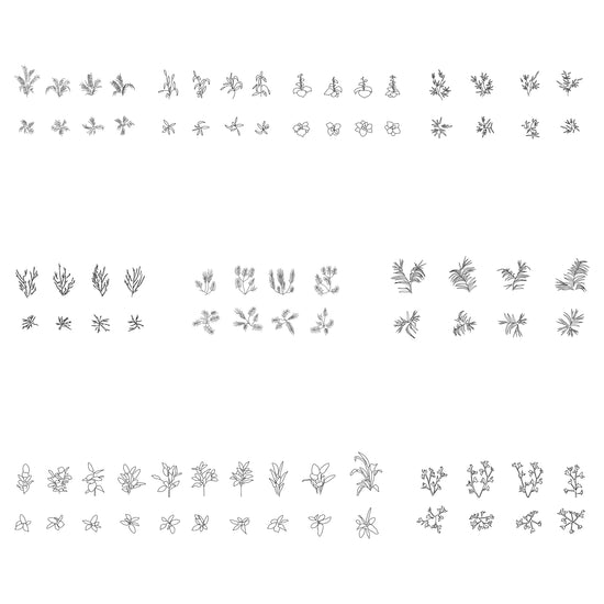 300+ Plants DWG CAD Blocks in Plan and Elevation – Cadnature